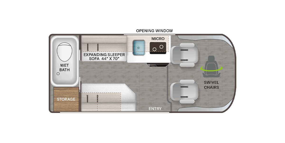 Thor Rize Camper Vans - Thor Motor Coach