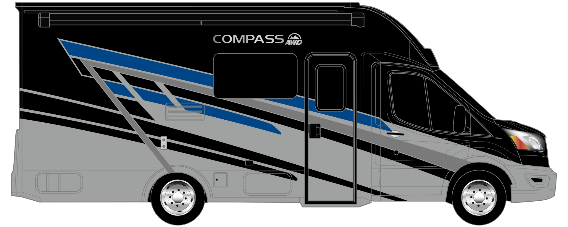 Thor Compass AWD Class B Plus Motorhomes - Thor Motor Coach