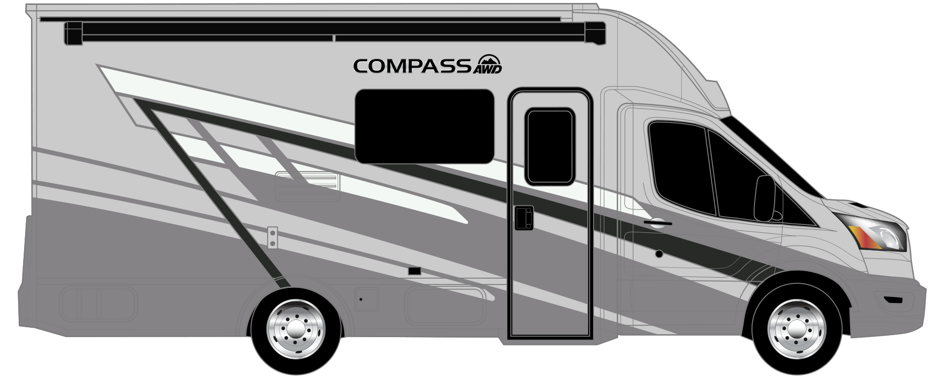 Thor Compass AWD Class B Plus Motorhomes - Thor Motor Coach