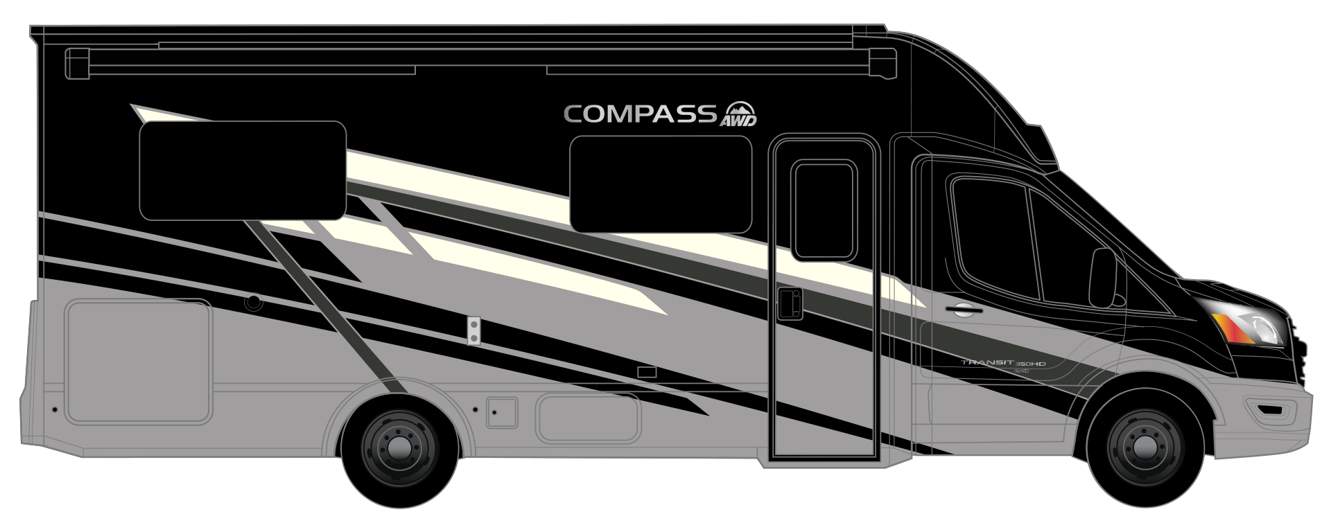Thor Compass AWD Class B Plus Motorhomes - Thor Motor Coach