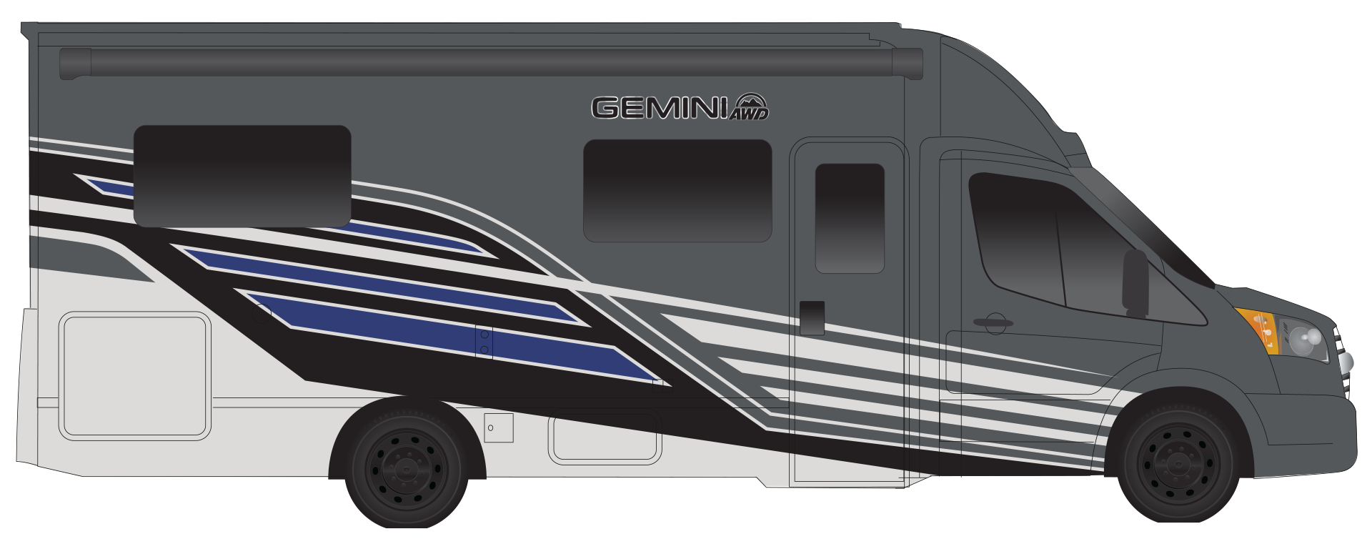 Thor Gemini AWD Class B+ Motorhomes - Thor Motor Coach